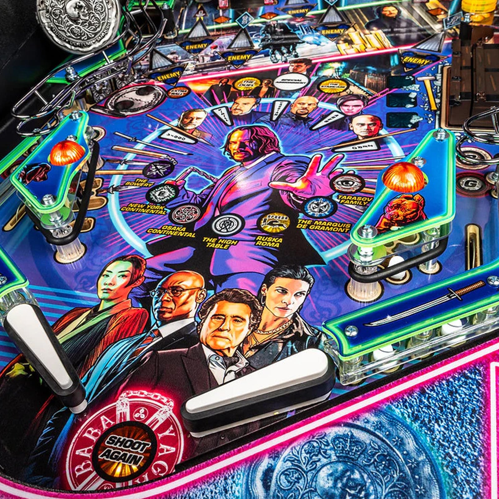 Review of Stern Pinball's John Wick Premium Pinball Machine