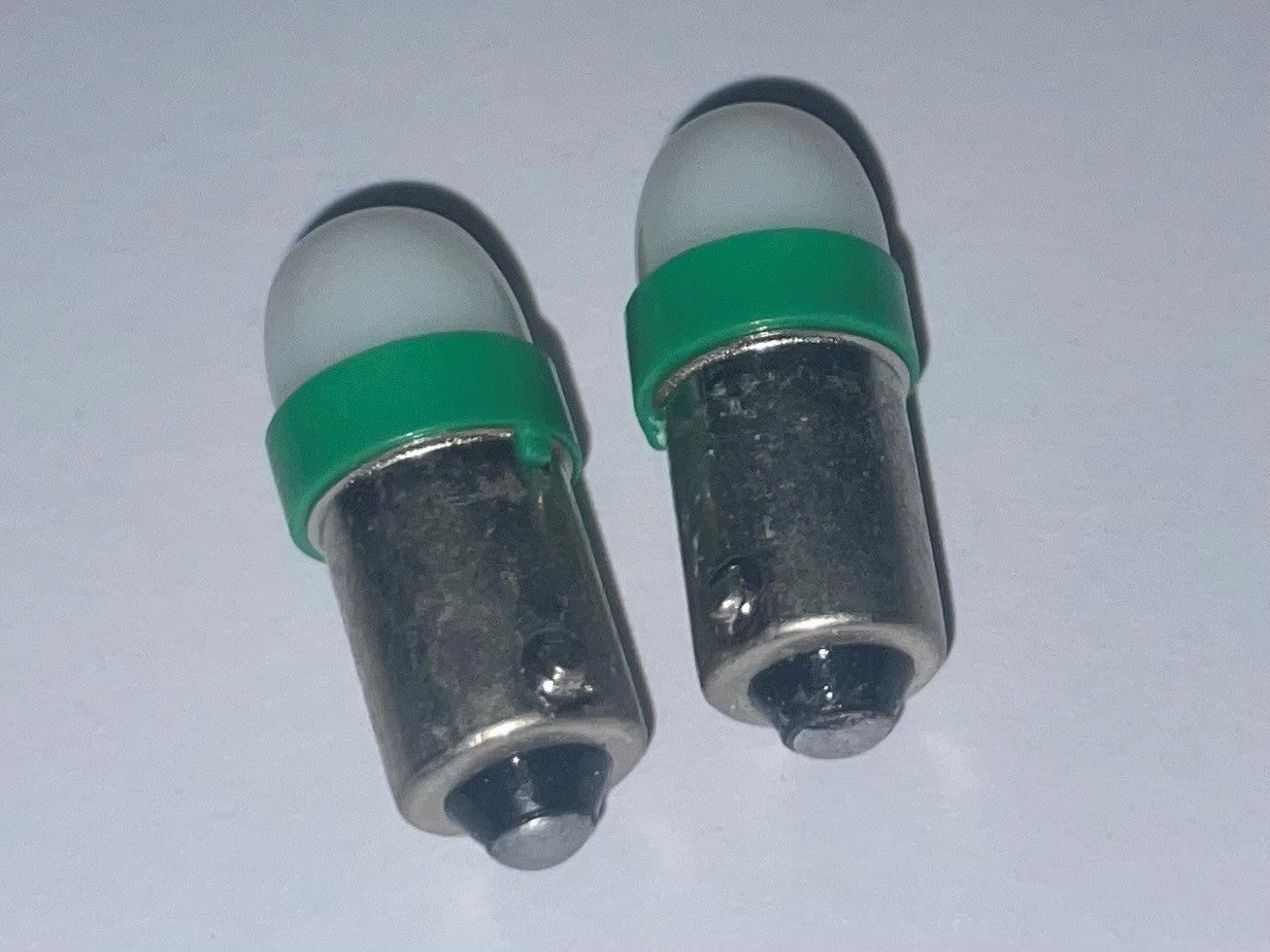 Bulbs: Frosted Lens - Green - Bayonet Style – Nitro Pinball Sales