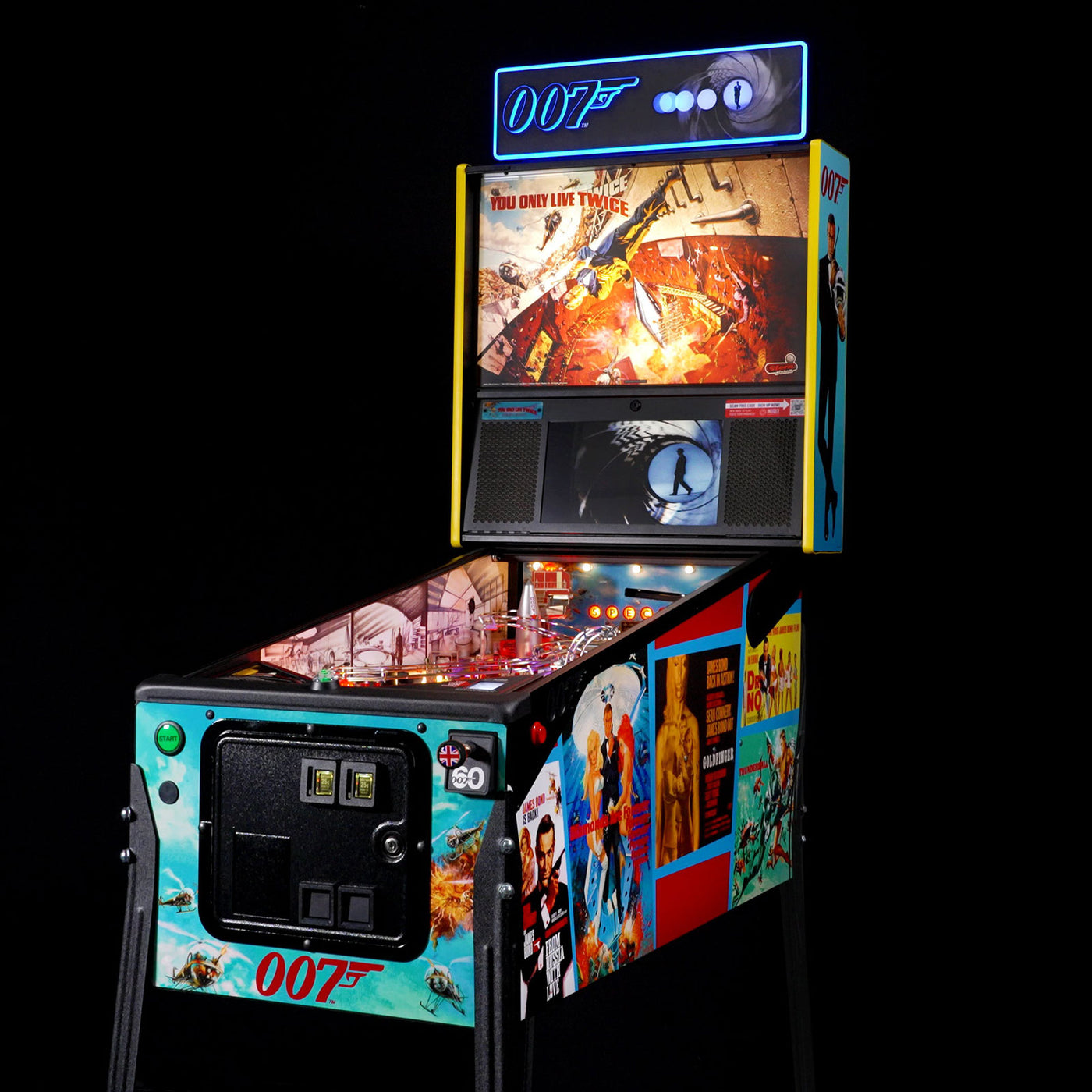 JAMES BOND 007: Pinball Topper - IN STOCK!
