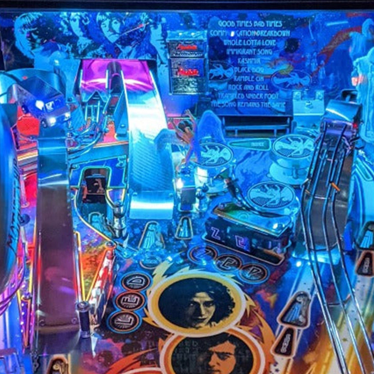 Led Zeppelin Pinball Amp Mod