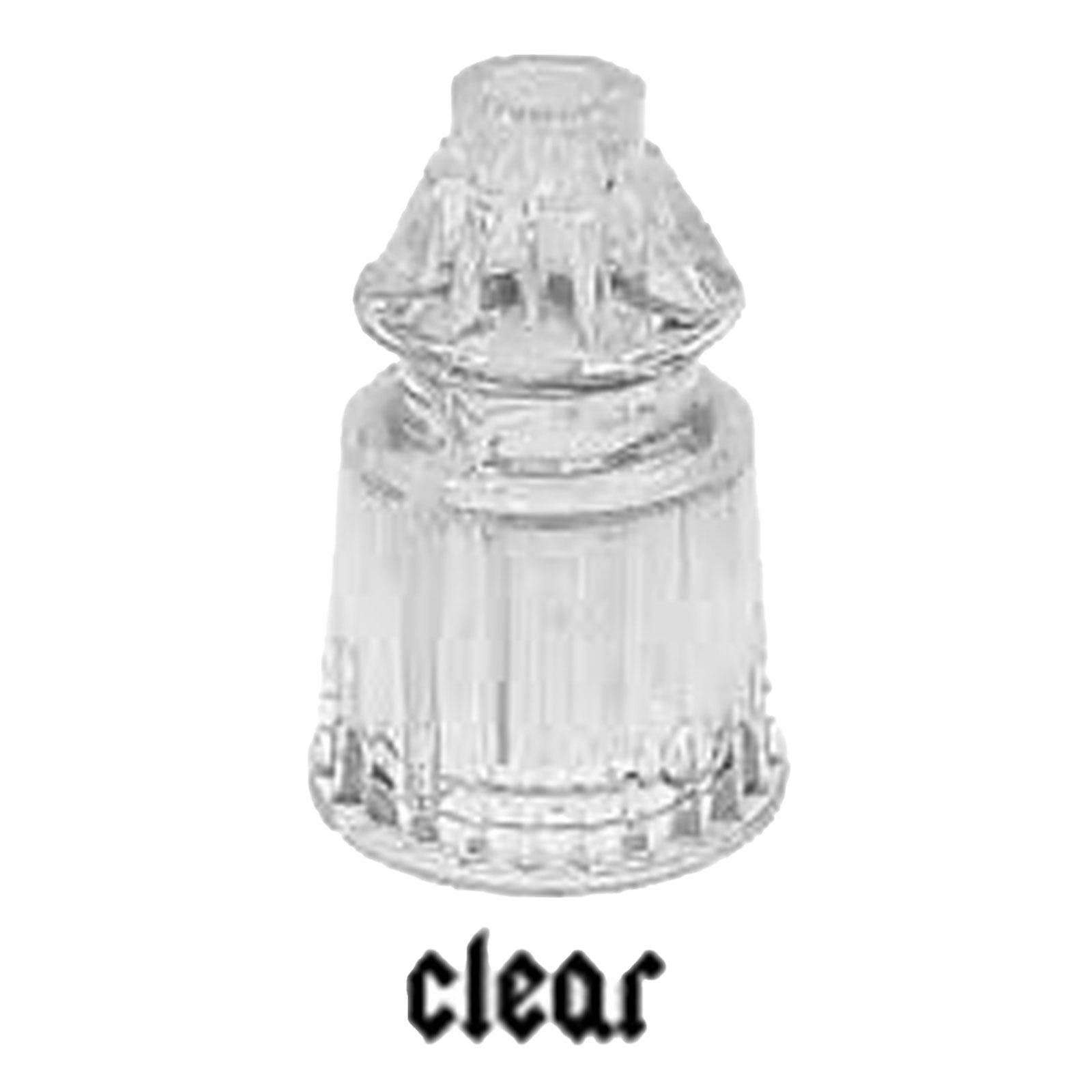 Plastic Translucent Star Posts 1-1/16" Tall