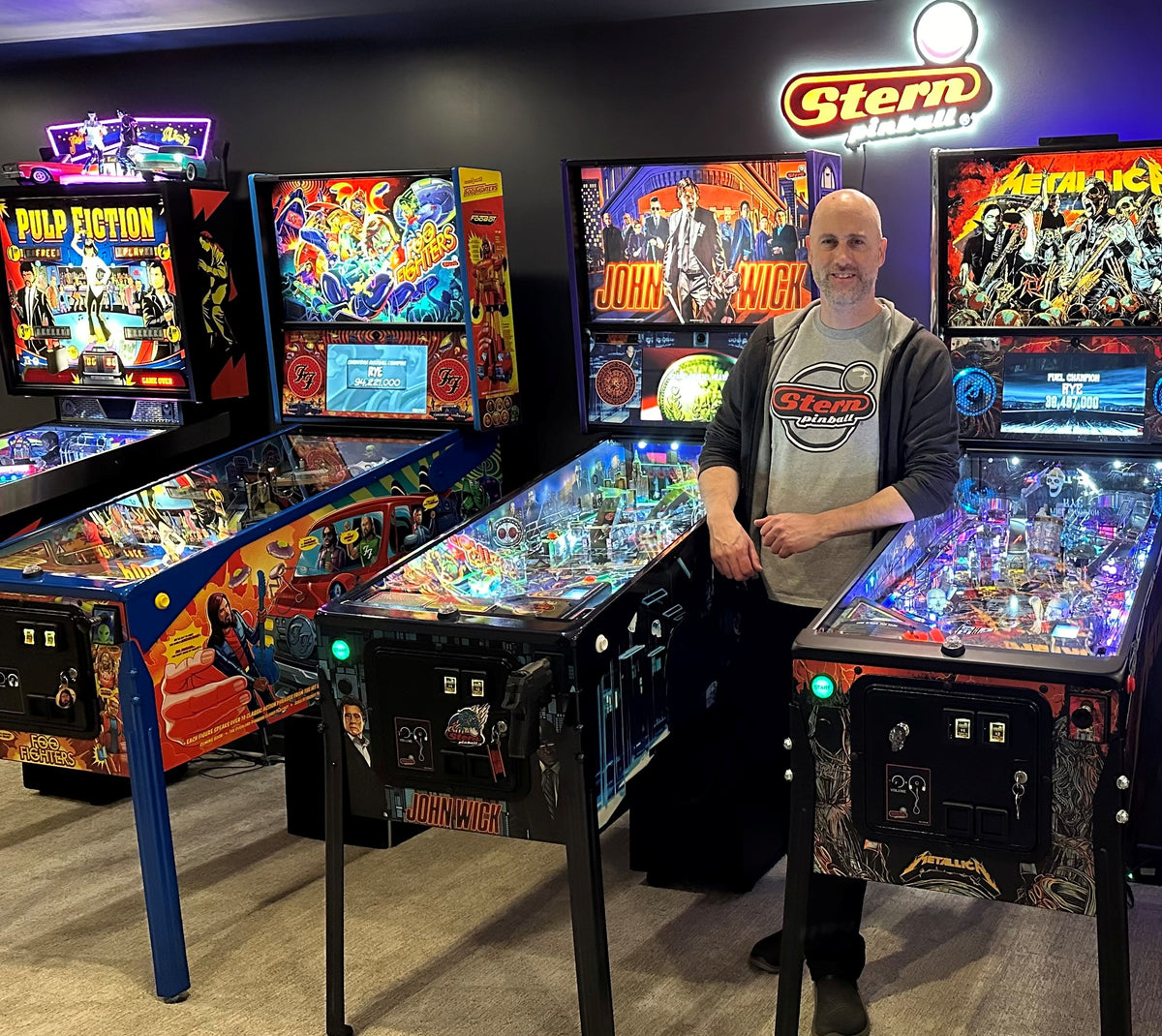Nitro Pinball locations offer pinball playfield parts and pinball machines
