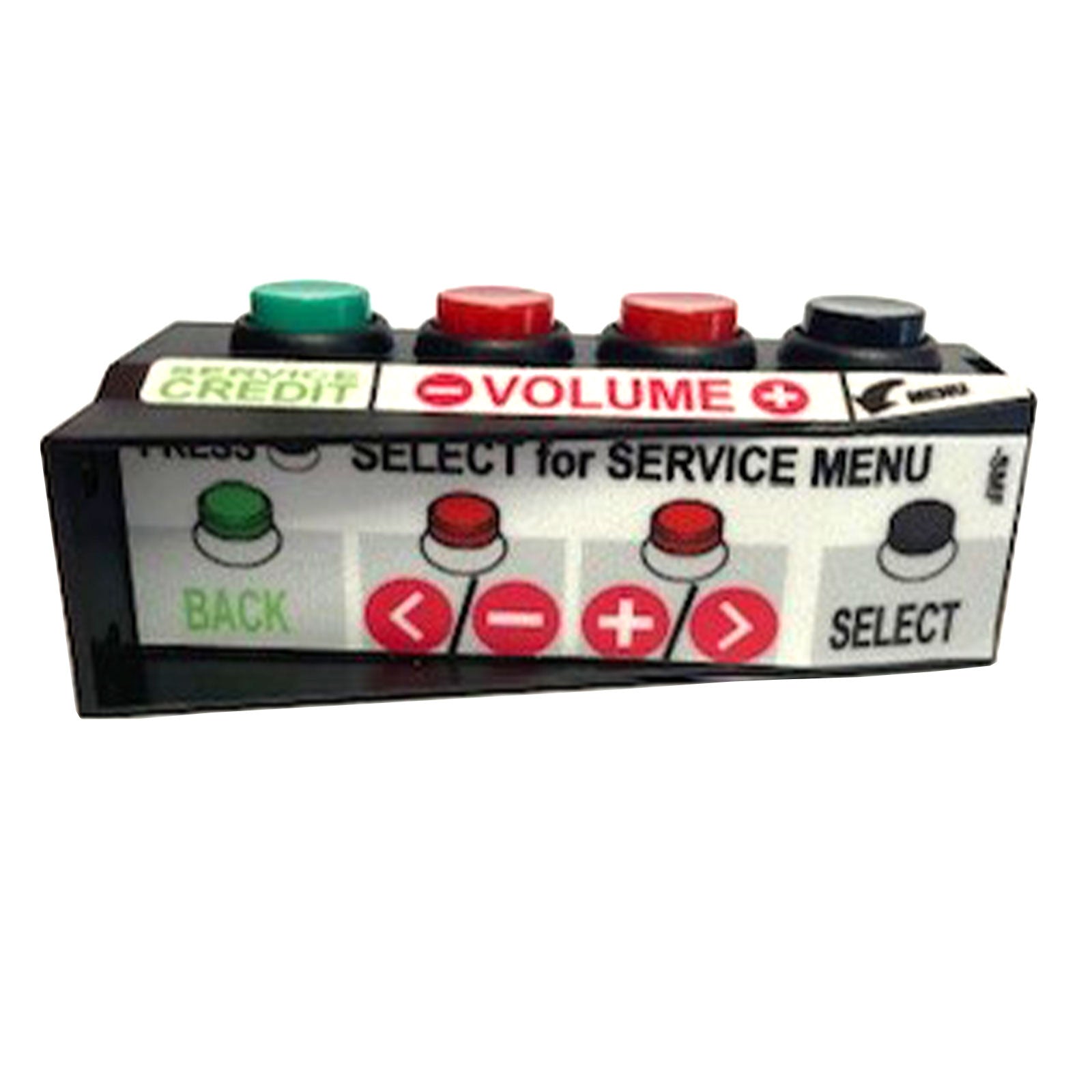 STERN SPIKE & SPIKE 2 - 4-Button Service Assembly for Coin Door